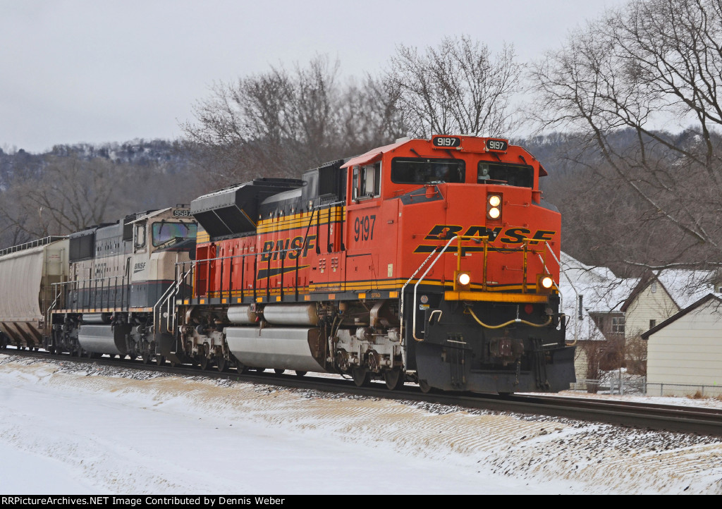 BNSF 9197, BNSF's Aurora Sub.